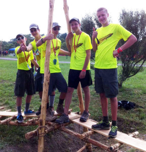Single A-Frame Bridge – Pioneering Merit Badge Online Reference