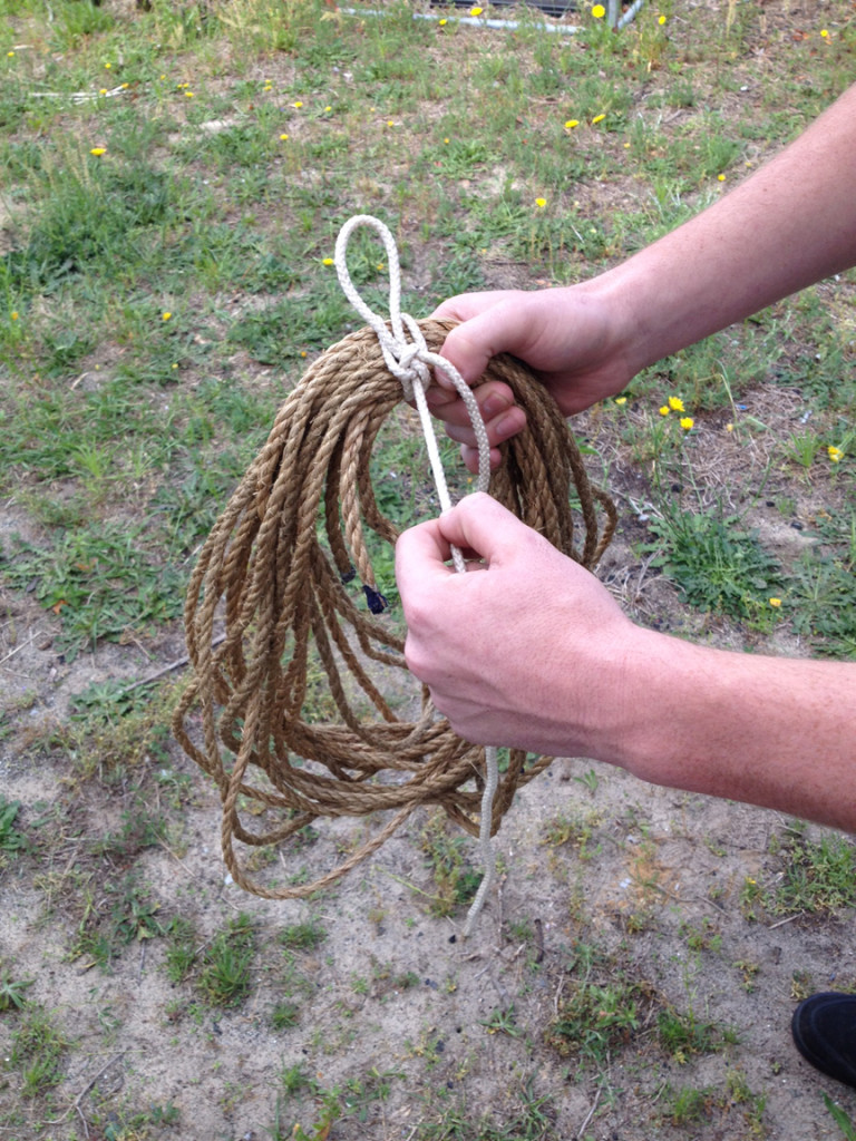 Preparing Manila Lashing Ropes – Pioneering Merit Badge Online Reference